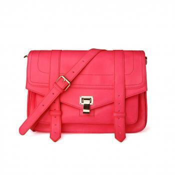 Back To School Peach Color Fashion Cambridge Satchel In Girl Messenger ...